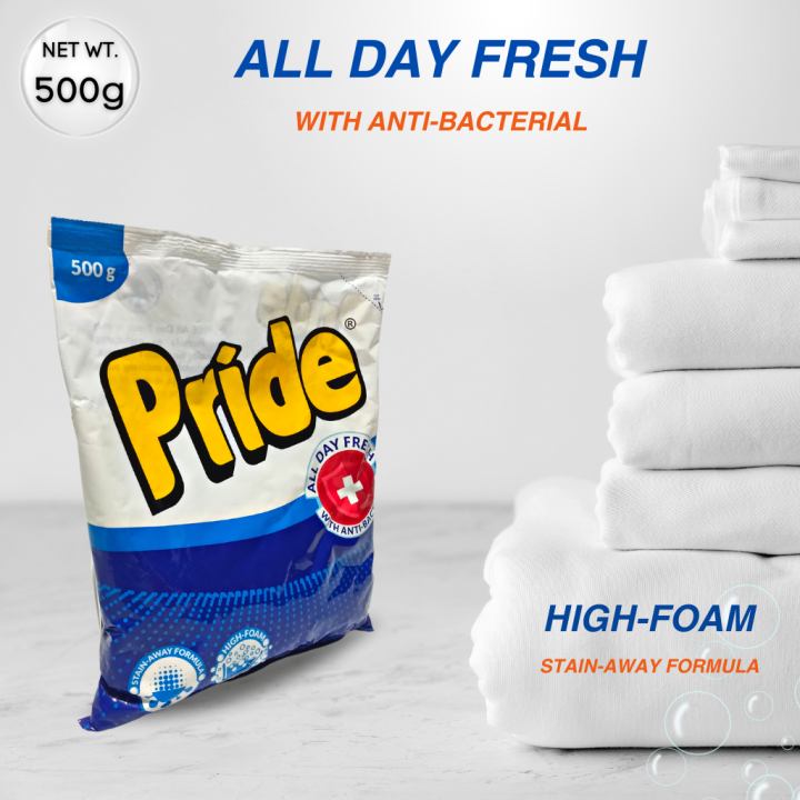Pride All Day Fresh with Anti-Bacterial Stain Away Formula High Foam ...