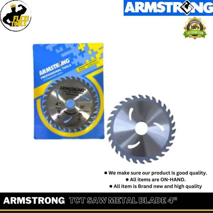 ARMSTRONG TCT SAW METAL BLADE 4" | Lazada PH