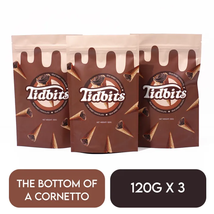 TIDBITS Semi-sweet Flavor (Bundle of 3) | Lazada PH
