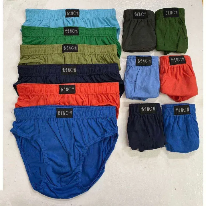 GK# NEW BENCH Mens Brief (inside garter) 6pcs | Lazada PH