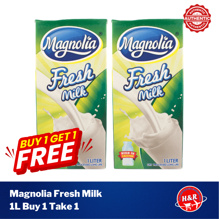 Magnolia Fresh Milk 1L Buy 1 Take 1 Free Promo Pack | Lazada PH