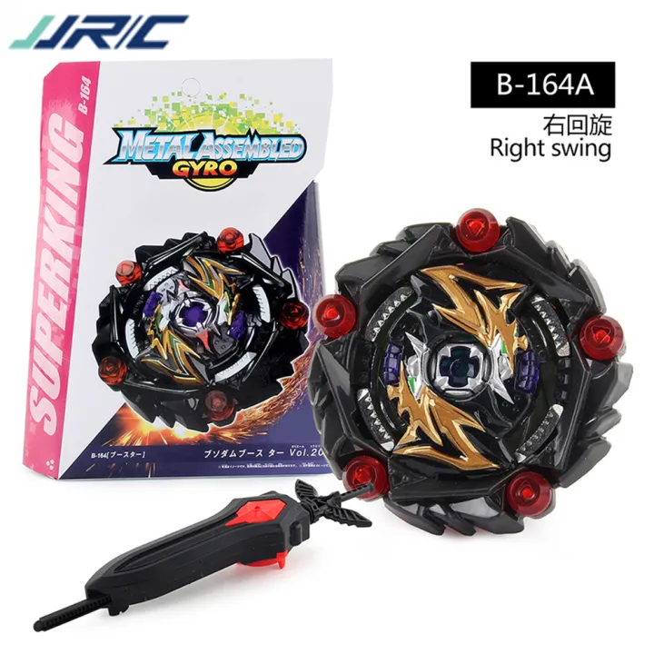 JJRC Beyblade Gyro Combat B-164A Two-way Pull Ruler Sword Launcher Box ...