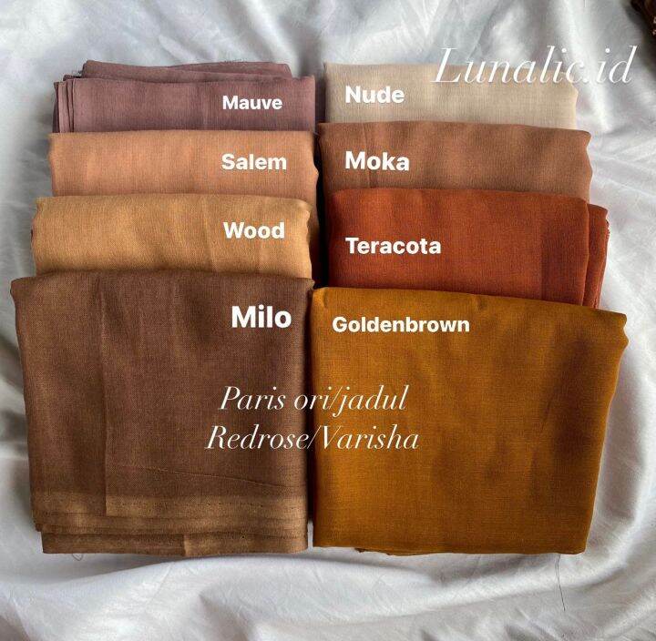 HIJAB PARIS JADUL REDROSE DAN VARISHA || KERUDUNG PARIS JADUL || PARIS ...