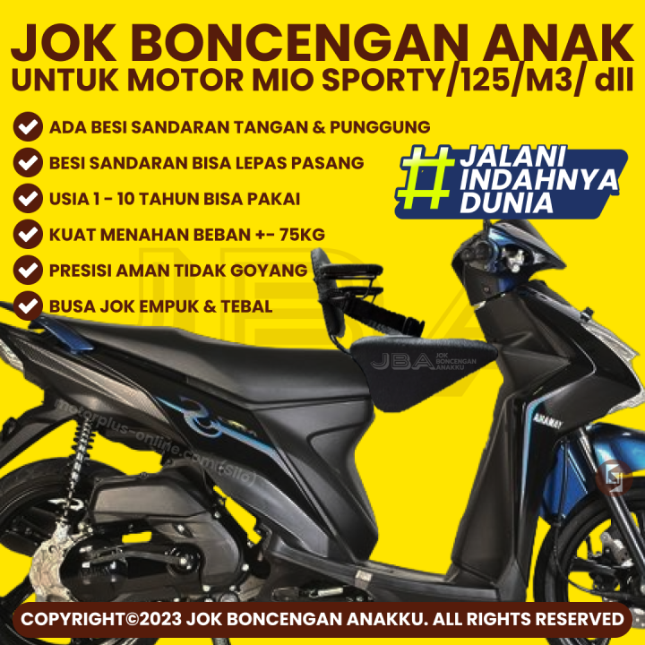 JOK BONCENGAN ANAKKU Untuk Motor Matic - Mio | Lazada Indonesia