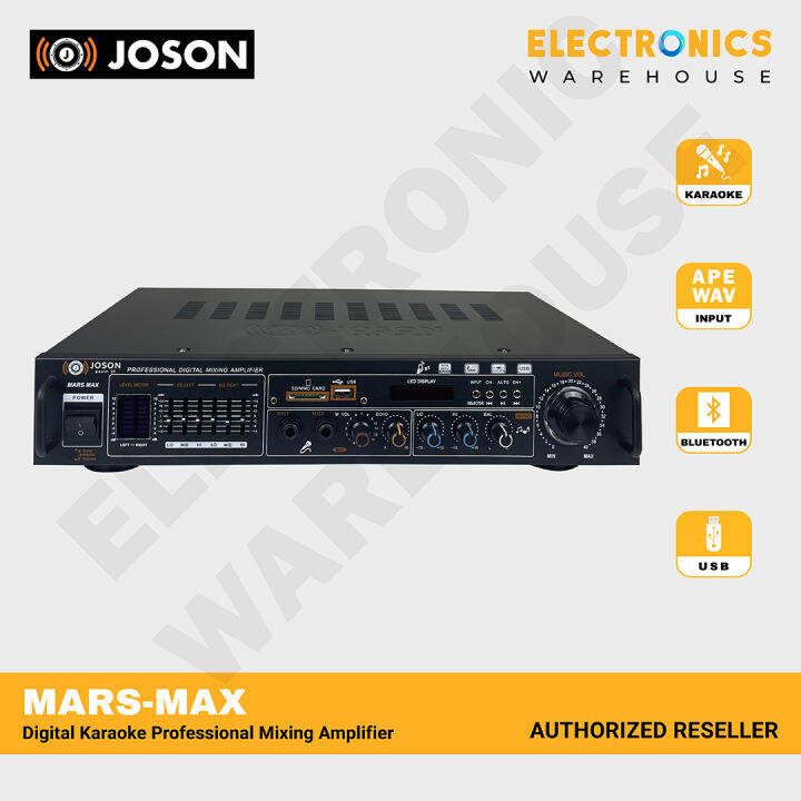 Original Joson MARS-MAX Digital Karaoke Professional Mixing Amplifier ...