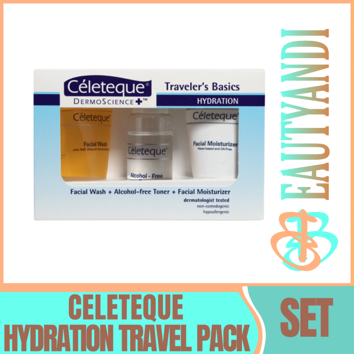 CÉLETEQUE DERMOSCIENCE - HYDRATION Travel Kit 25 mL CELETEQUE Celeteque ...