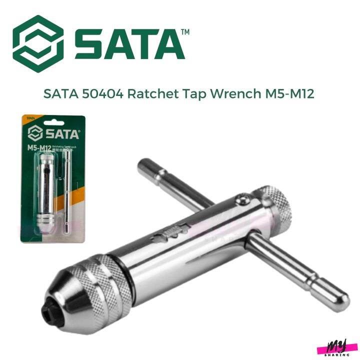 SATA 50404 Ratchet Tap Wrench M5-M12 | Lazada