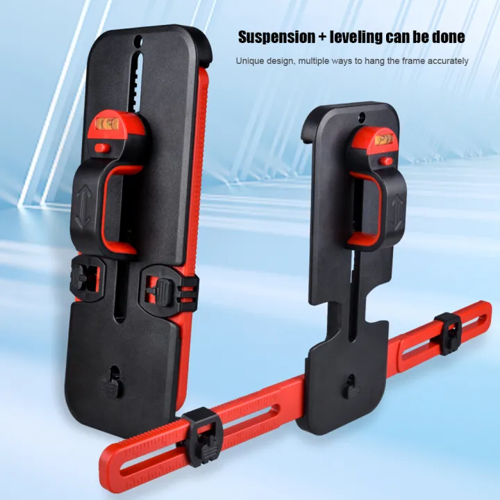 Picture Photo Frame Hanging Leveler Poster Wall Angle Gauge Ruler Level ...