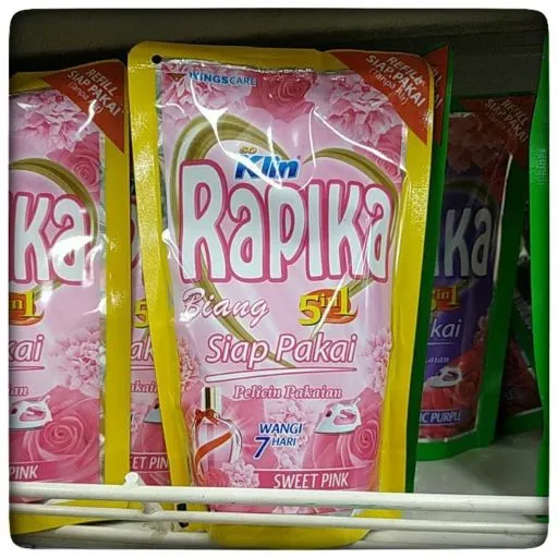 SO KLIN RAPIKA BIANG 5 IN 1 PELICIN PAKAIAN 250 ML REFILL/RAPIKA BIANG ...