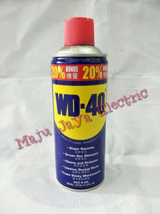 WD-40 Pelumnas Multi Fungsi Anti Karat WD40 Penetran 333 ml 333ml 272g | Lazada Indonesia