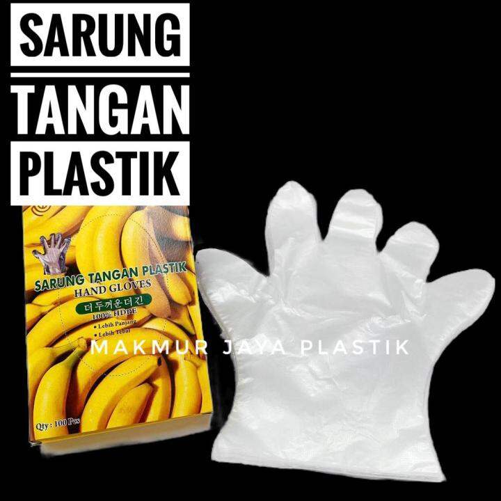SARUNG TANGAN PLASTIK ISI 100 PC | Lazada Indonesia