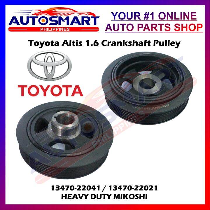 Toyota Altis 1.6 Crankshaft Pulley 13470-22041 / 13470-22021 | Lazada PH