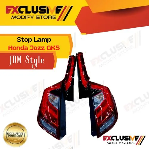LAMPU BELAKANG/STOP LAMP HONDA JAZZ GK5 JDM STYLE Original Made in ...