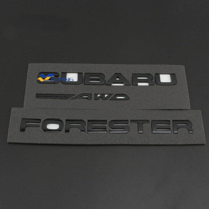 Forester Subaru AWD Rear Trunk Emblem Nameplate Badge Subaru | Lazada
