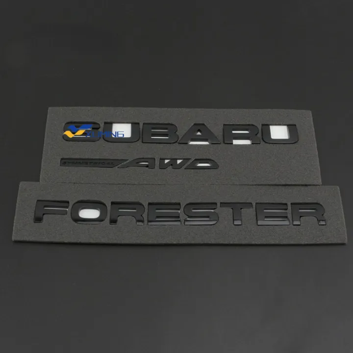 Forester Subaru AWD Rear Trunk Emblem Nameplate Badge Subaru | Lazada PH
