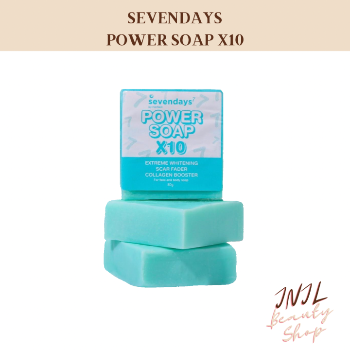 Sevendays Power Soap x10 Whitening 70g | Lazada PH