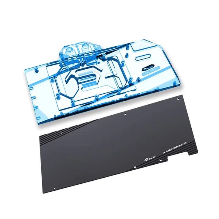 Bykski Gpu Water Cooling Block สำหรับ ASUS ROG STRIX Radeon RX6700XT OC ...
