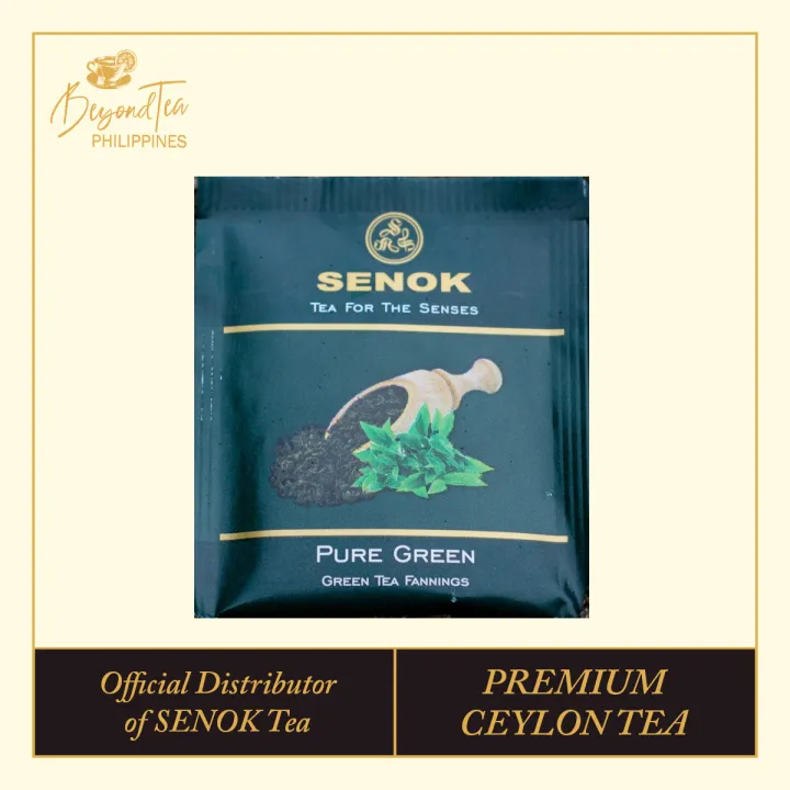 Pure Green Tea | Senok Premium Ceylon Tea | 20 Tea Bags | Lazada PH