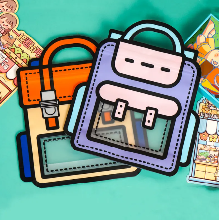 Window Plastic Self-sealing Candy Bags, Candy Bags for Birthday Party ...