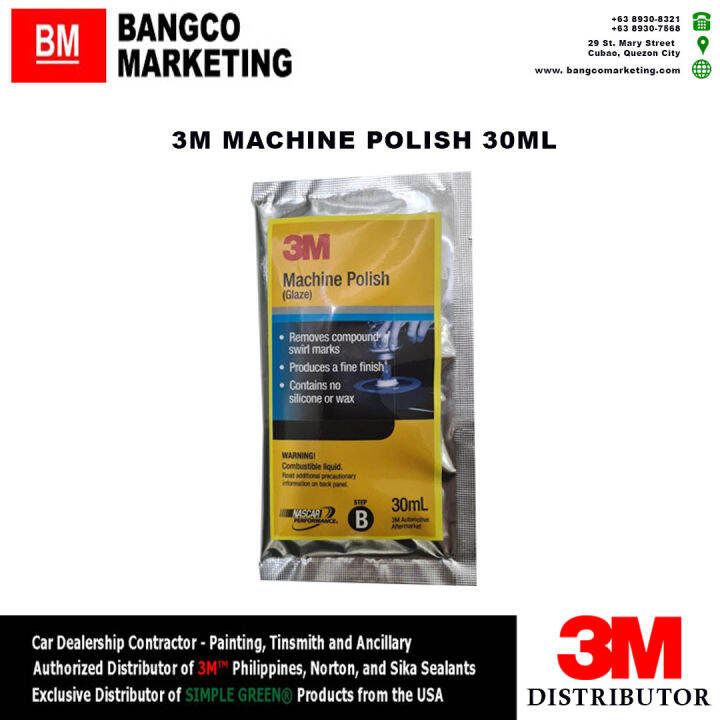 3M MACHINE POLISH 30ML SACHET 1PCS | Lazada PH