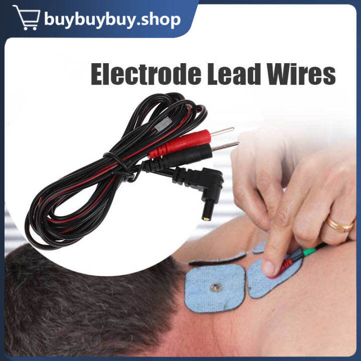 1.2m Electrode Lead Wires Standard Pin Connection Cables 2.35mm For ...