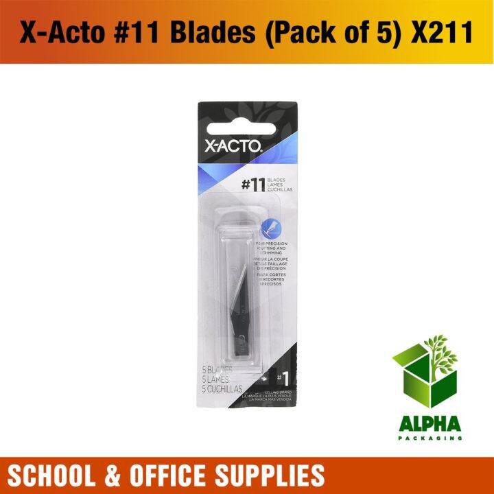 X-Acto Blade Replacement #11 X211 5 Pc / Pack | Lazada PH