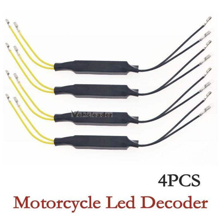 4x 12V 21W Motorcycle Flasher LED Turn Signal Lights AMS Cement ...