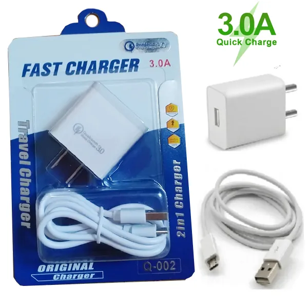 ORIGINAL $AM$UNG Q-002 3.0A MICRO USB + ADPATOR FAST CHARGER | Lazada PH