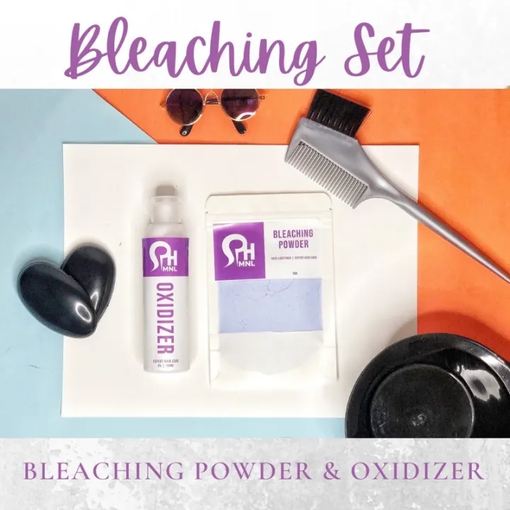 Hair Bleaching Set (Bleaching Powder Oxidizer) SPH Manila | Lazada PH