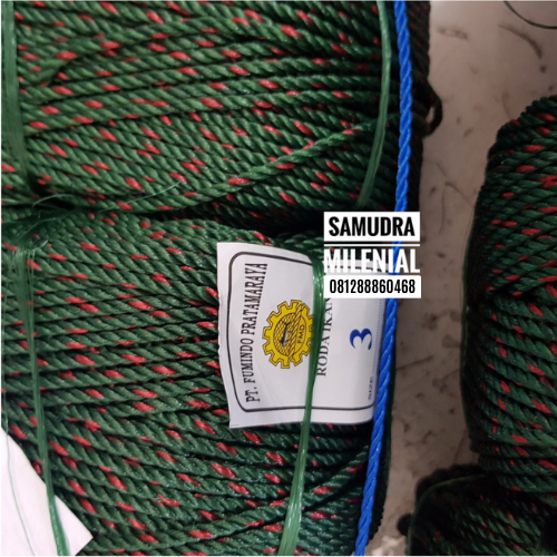 Tali Tambang PE 3mm Fumindo Roda Ikan 1 Rol +- 200 Meter / Tali Tampar 3mm / Tali Jemuran 3mm ...