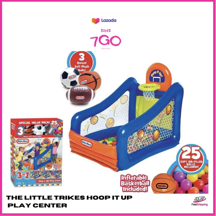 7GO’s The Little Tikes Hoop It Up Play Center | Lazada PH