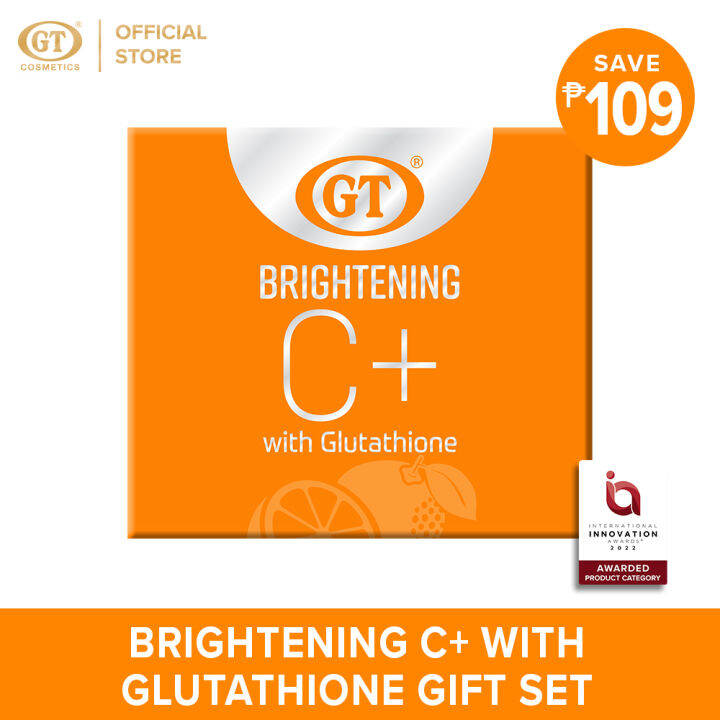GT Brightening C+ with Glutathione Gift Set | Lazada PH