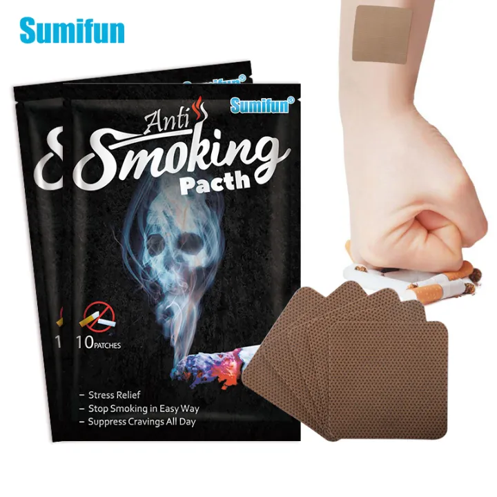 Sumifun Anti-Smoking Patch Natural Ingredient Stop Smoking Patch Quit ...