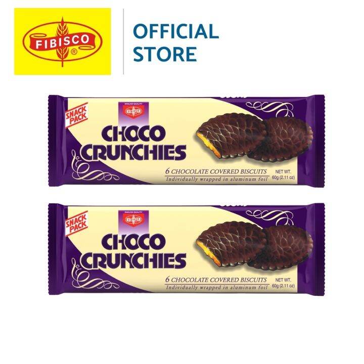 FIBISCO Crunchies Snack Pack 60g - of 2 | Lazada PH