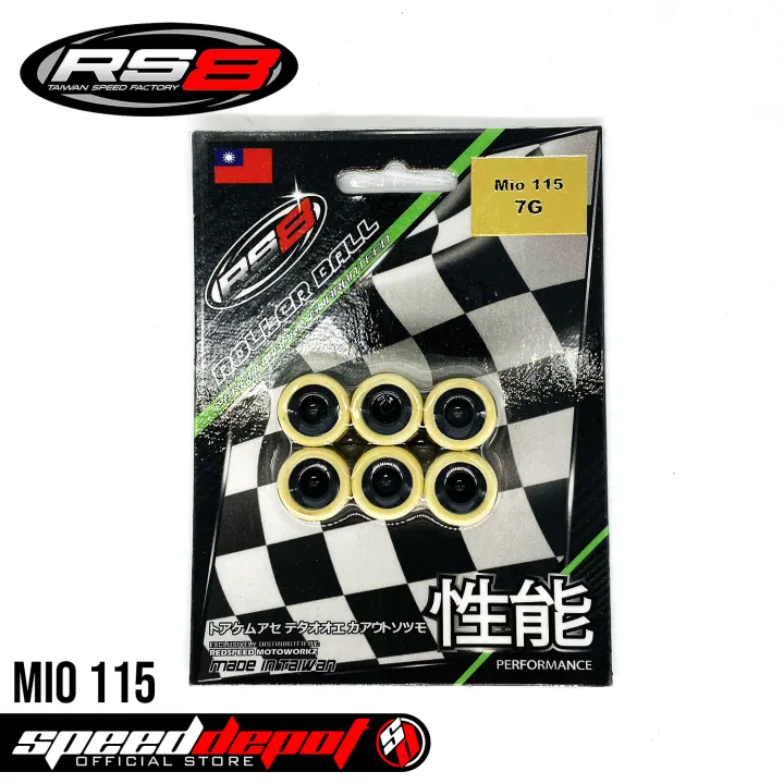 RS8 Roller Ball / Flyball 15x12 [7G] Mio115 | Lazada PH