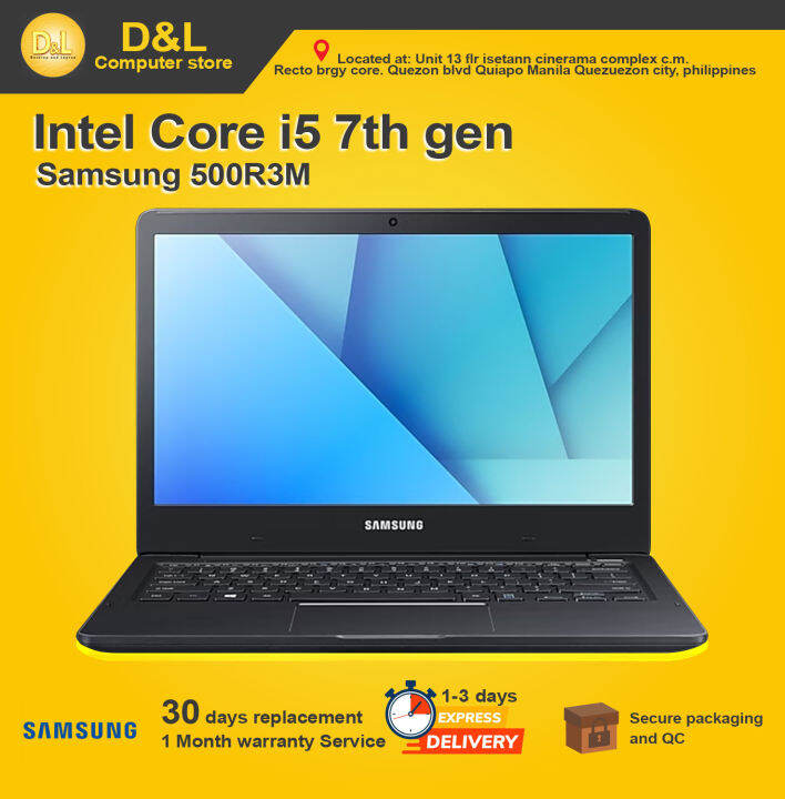 Laptop Samsung Notebook 5 Intel Core i5 7th gen | 8GB RAM | 120GB SSD | HD Camera [REFURBISHED ...
