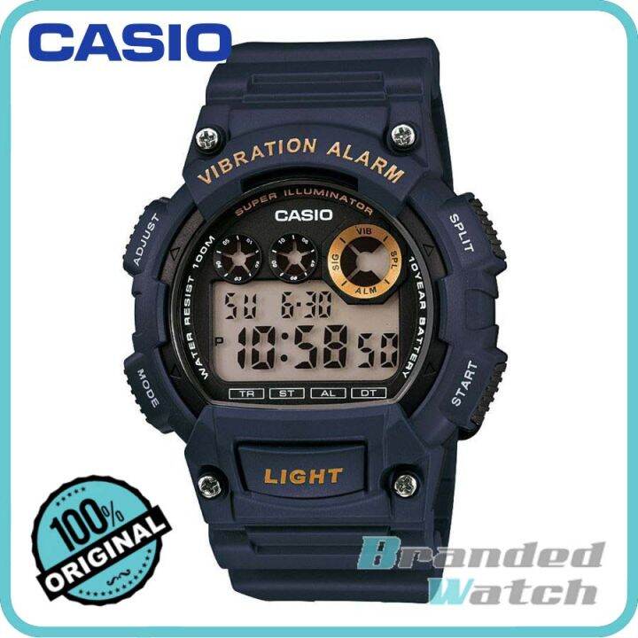 Casio W-735H-2AVDF Mens Standard Digital Resin Watch W-735H-2AV | Lazada