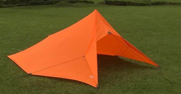 flysheet ultralight 2x3 3x3 3x4 flysheet bushcraft flysheet tenda ...