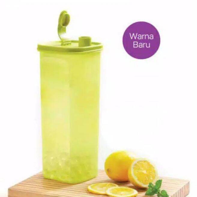 Tupperware Slim line kapasitas 2liter hijau | Lazada Indonesia