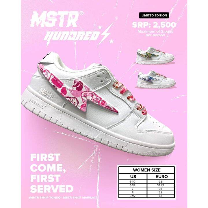 MSTR Co. X THE HUNDRED PERCENT COLLAB - WOMEN SHOES SIZE | Lazada PH