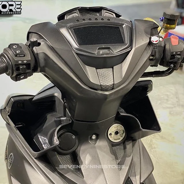 (Siap Screw) Yamaha Y15ZR Side Basket Set - Left & Right (Black ...