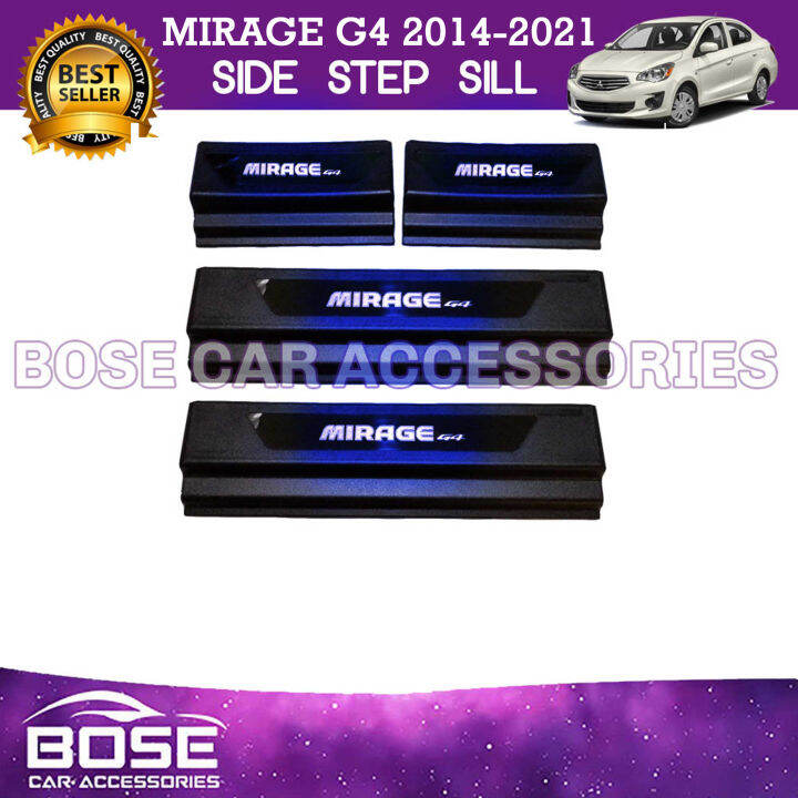Side Step Sill for Mitsubishi Mirage G4 Sedan / Hatchback 2014 2015 ...