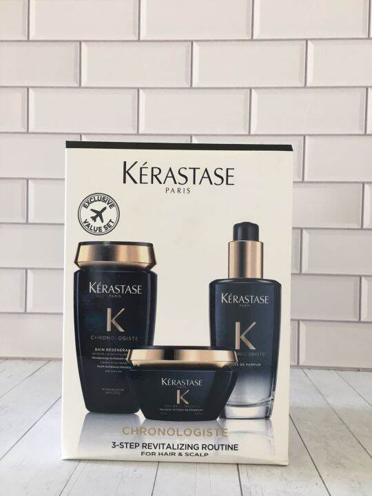 Kashi black diamond key source multi-effect repair set shampoo hair ...