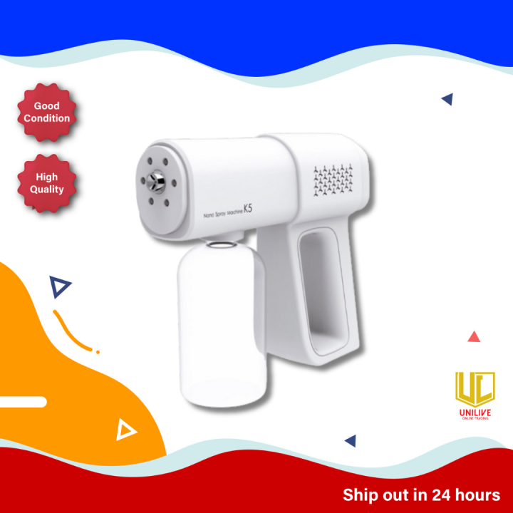 [READY STOCK] NEW Genuine K5 Wireless Nano Atomizer spray Disinfection spray Gun Sanitizer spray ...