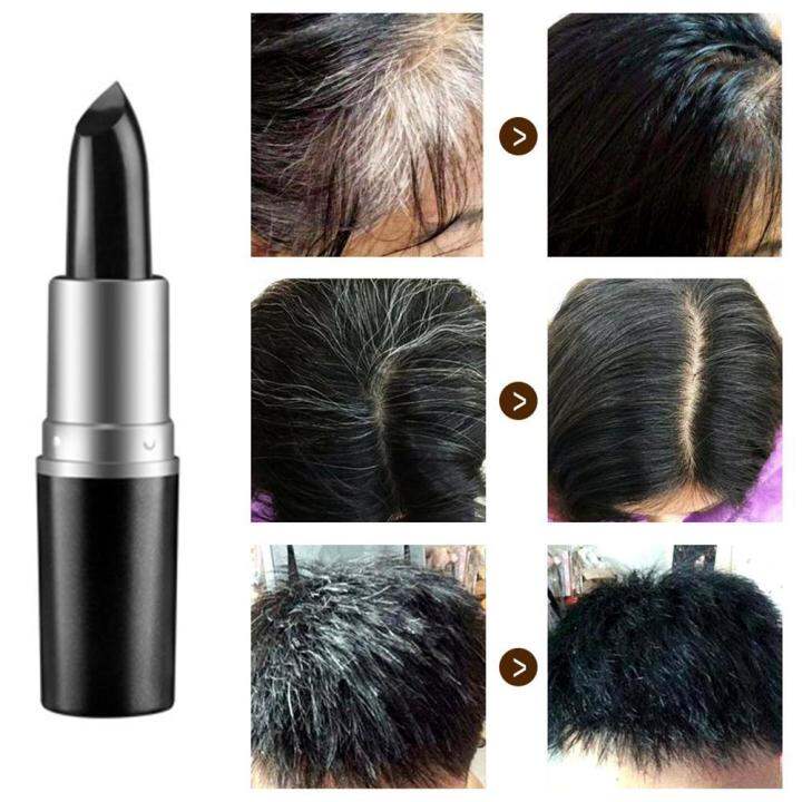 ปากกาแท่งย้อมผมเส้นผมที่ติดทนนาน Pewarna Rambut Sementara รากขนได้อย่าง ...
