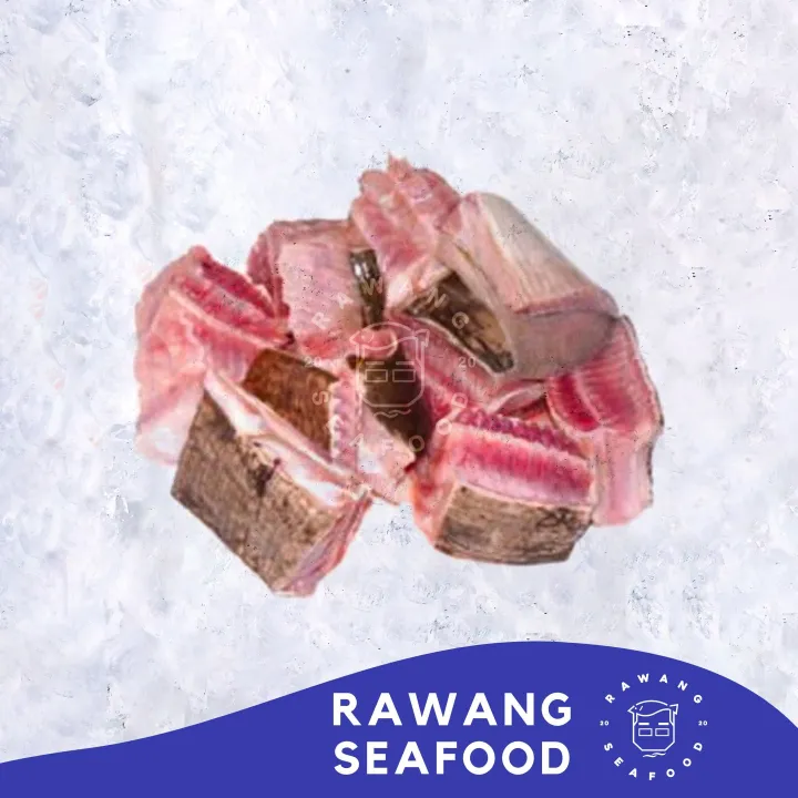 Ikan Pari Potong 1kg Stingray Cube 魔鬼鱼 烧鱼 - Rawang Seafood | Lazada