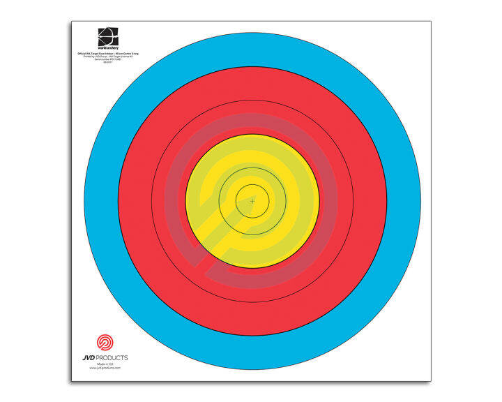 80cm 5-Spot Target Face - World Archery Approved | Lazada PH