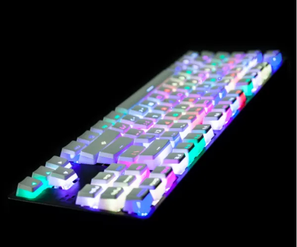 1STPLAYER UNI-Q TKL 87 KEYS RGB HOT SWAP MECHANICAL KEYBOARD KIT Black ...