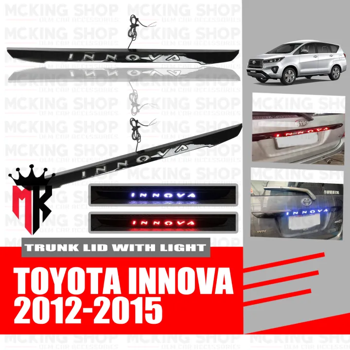 Toyota Innova 2012-2015 Rear Trunk Lid / Trunklid Assembly (Dual ...