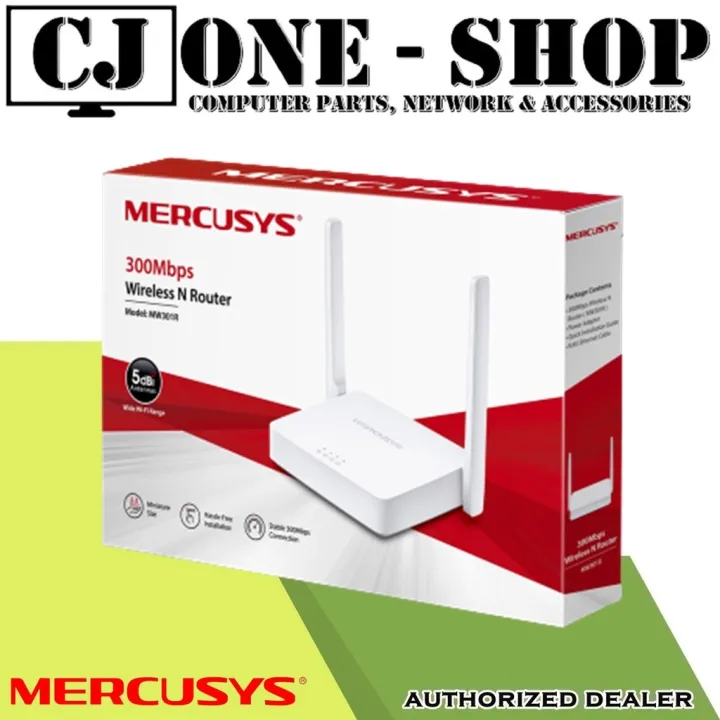 Mercusys MW301R 300Mbps Wireless N Router ( Powered by TP-LINK ...